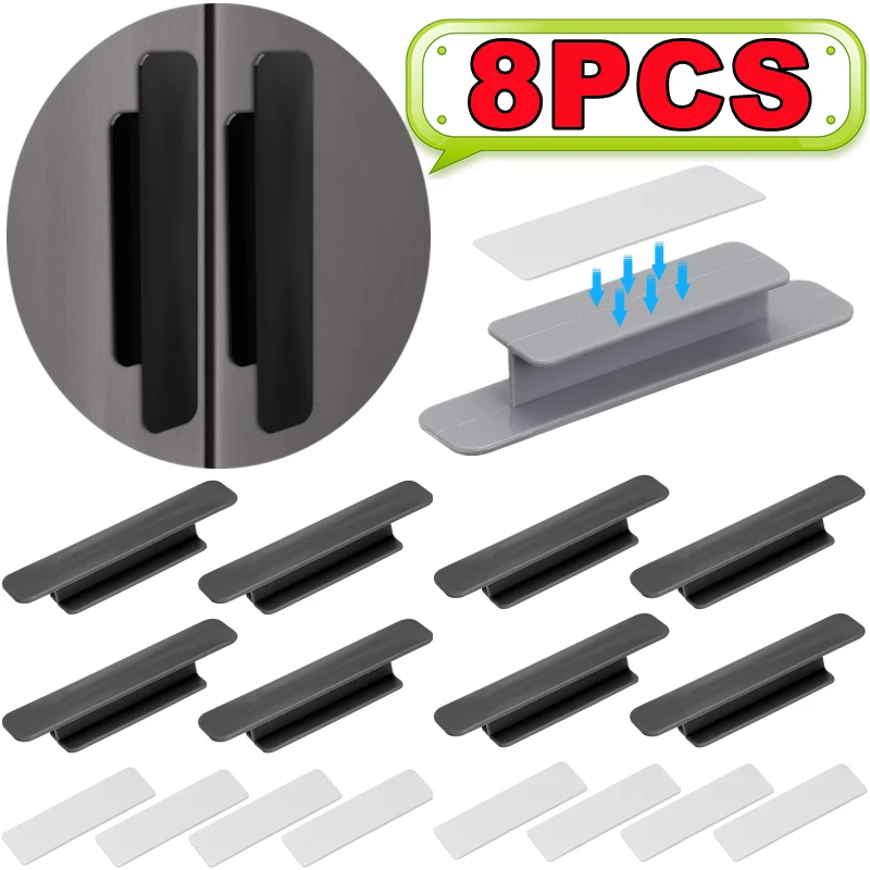 8-1PC-Window-Cabinet-Drawer-Handles-Self-adhesive-Door-Wardrobe-Handle ...