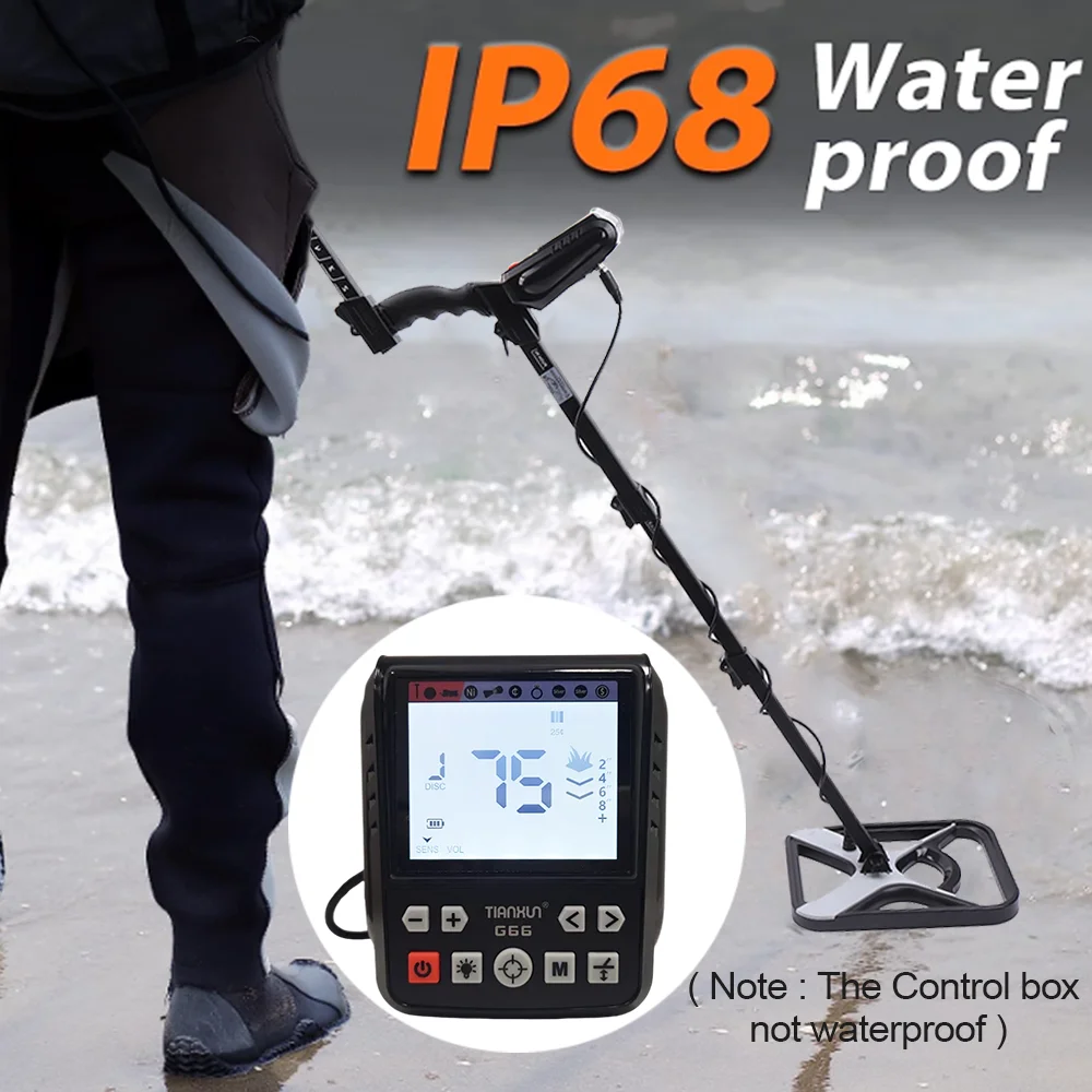 Detector-de-metais-subterr-neo-imperme-vel-tesouro-ouro-Search-Finder ...