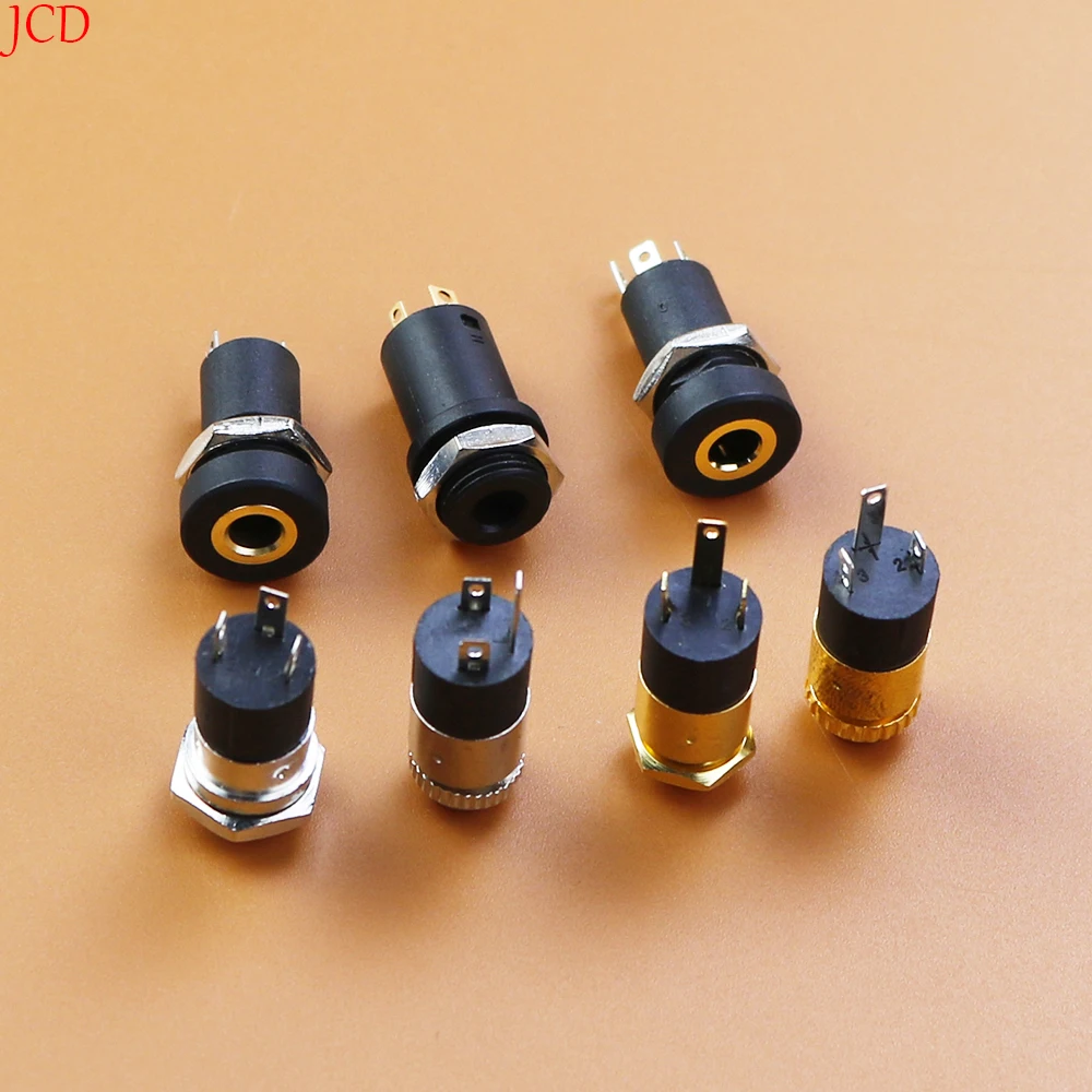 2PCS 3.5MM PJ-392 392A 399M 3640 Stereo Female Socket Jack With Screw 3 ...