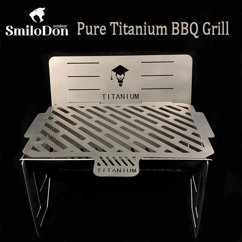 SmiloDon-Ure-Titanium-BBQ-Grill-Camping-Charcoal-Barbecue-Grills ...