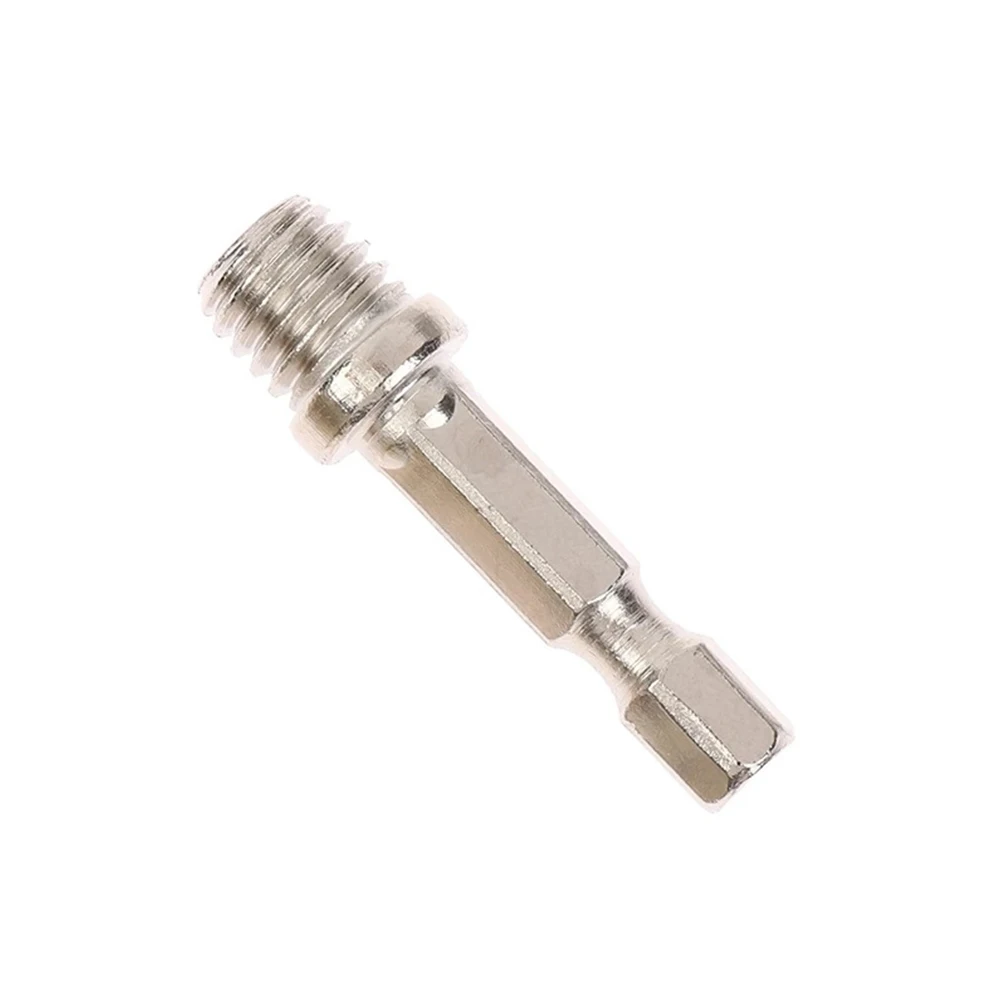 1pcs 6mm 1/4 Hexagon Connecting Rod Adapter Drill Chuck M10 M14 ...