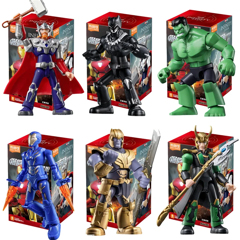 Blokees-figuras-de-acci-n-de-Marvel-para-ni-os-modelos-de-bloques-de ...
