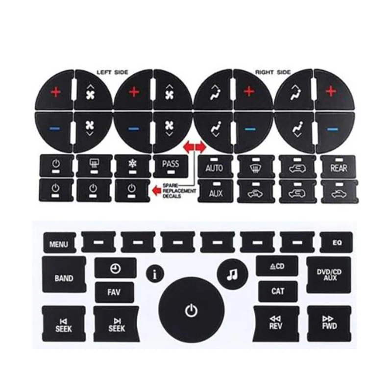 Car-AC-Dash-Button-Sticker-Dash-Board-Decal-Repair-Kit-for-Buick ...