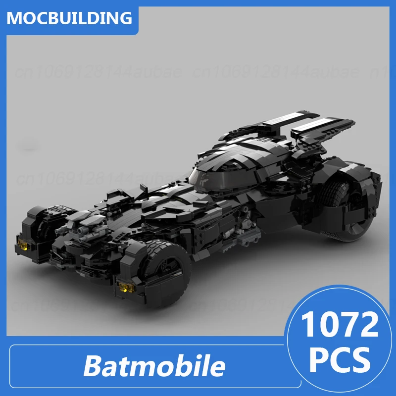 Batmobile-Car-Model-Moc-Building-Blocks-Black-Diy-Assemble-Bricks ...