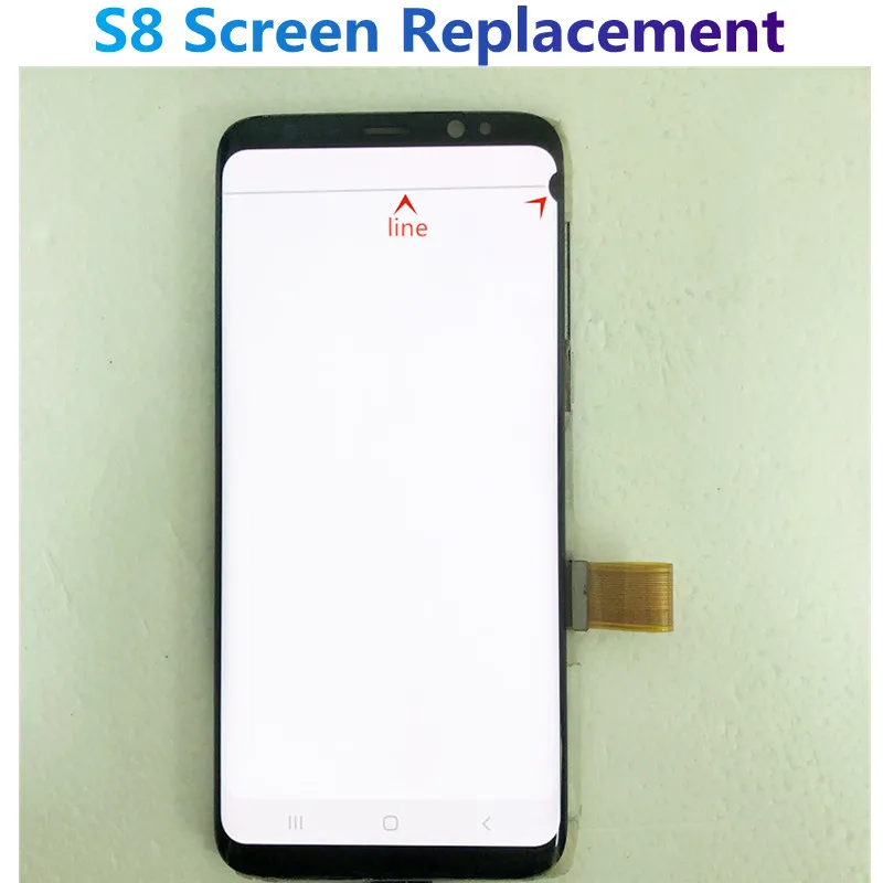 AMOLED-For-Samsung-S8-LCD-Screen-Replacement-S8-G950F-G95A-G950FD-Touch ...