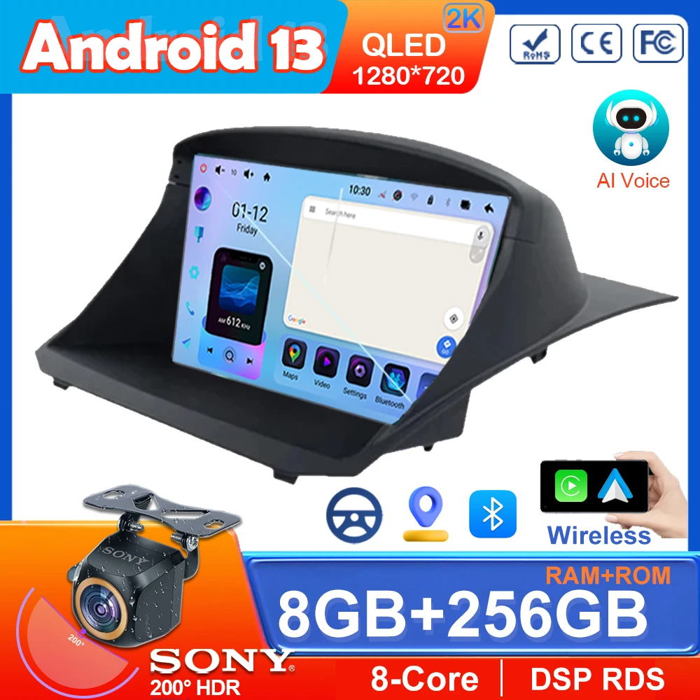 Android-13-For-Ford-Fiesta-2009-2017-Car-Multimedia-Player-GPS ...