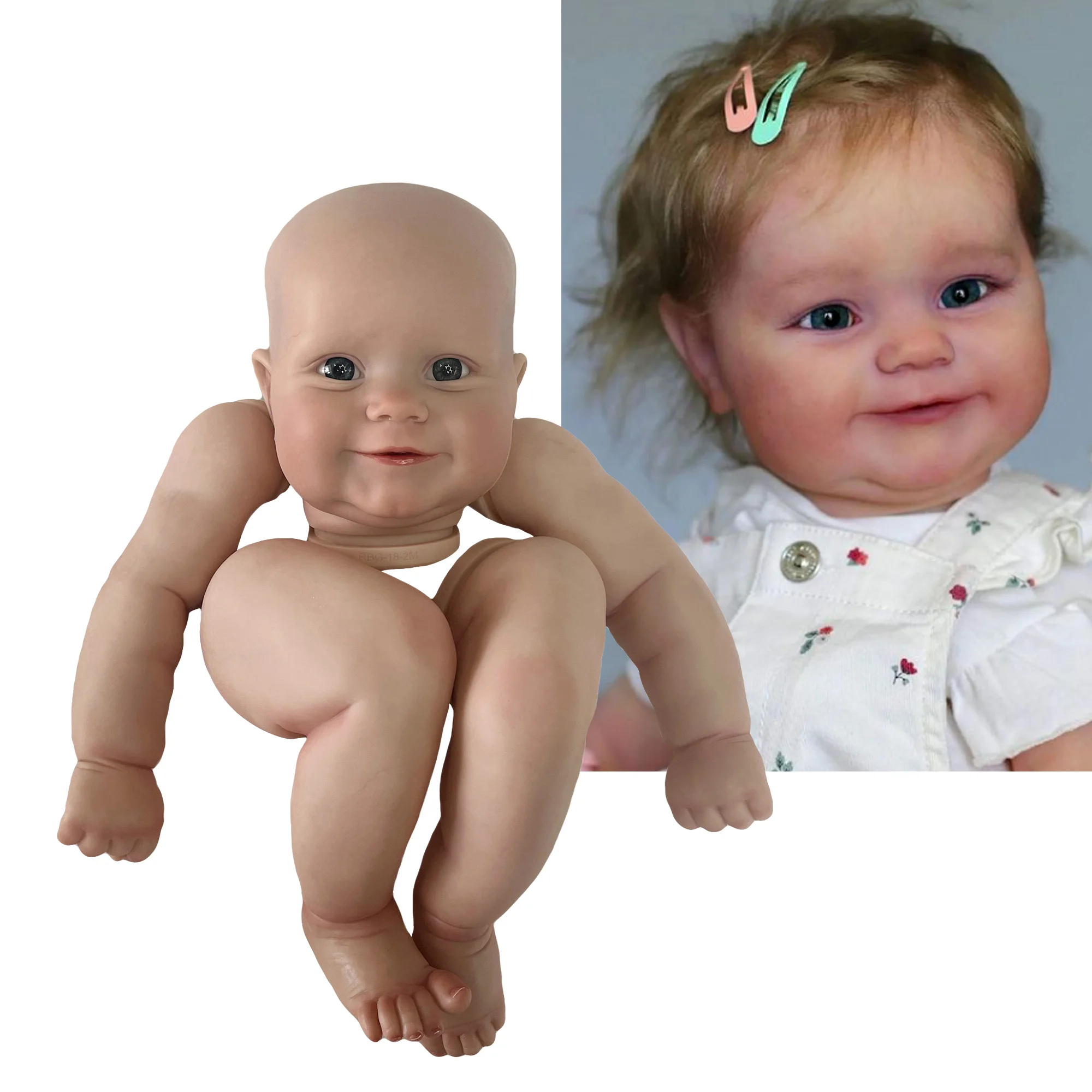 24-Inch-Maddie-Bebe-Reborn-Kits-Handmade-Painted-Unpainted-Reborn-Doll ...