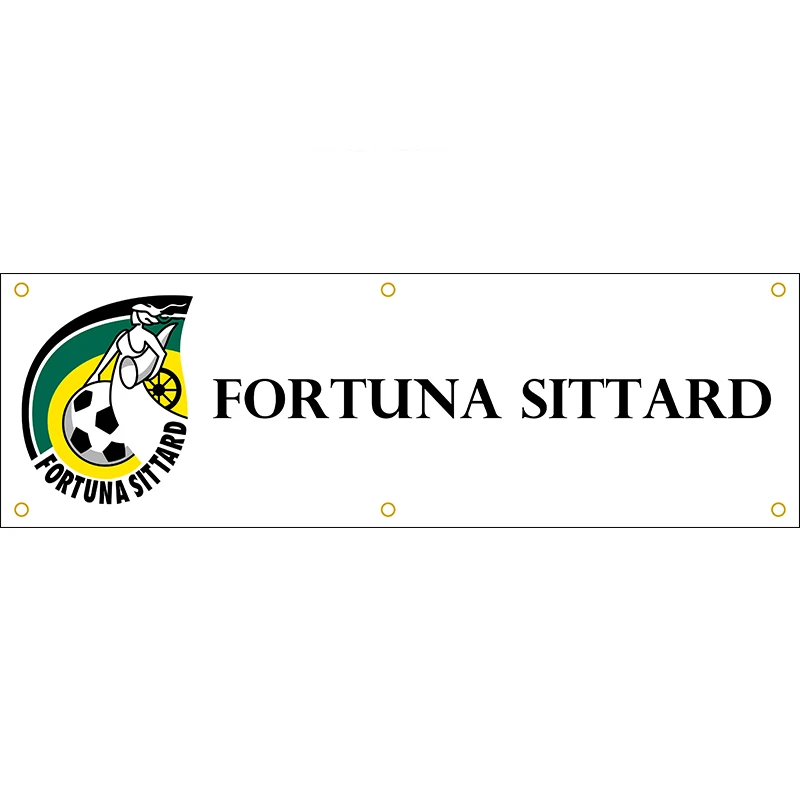 130GSM 150D Polyester Material Fortuna Sittard Football Club Banner 1.5 ...
