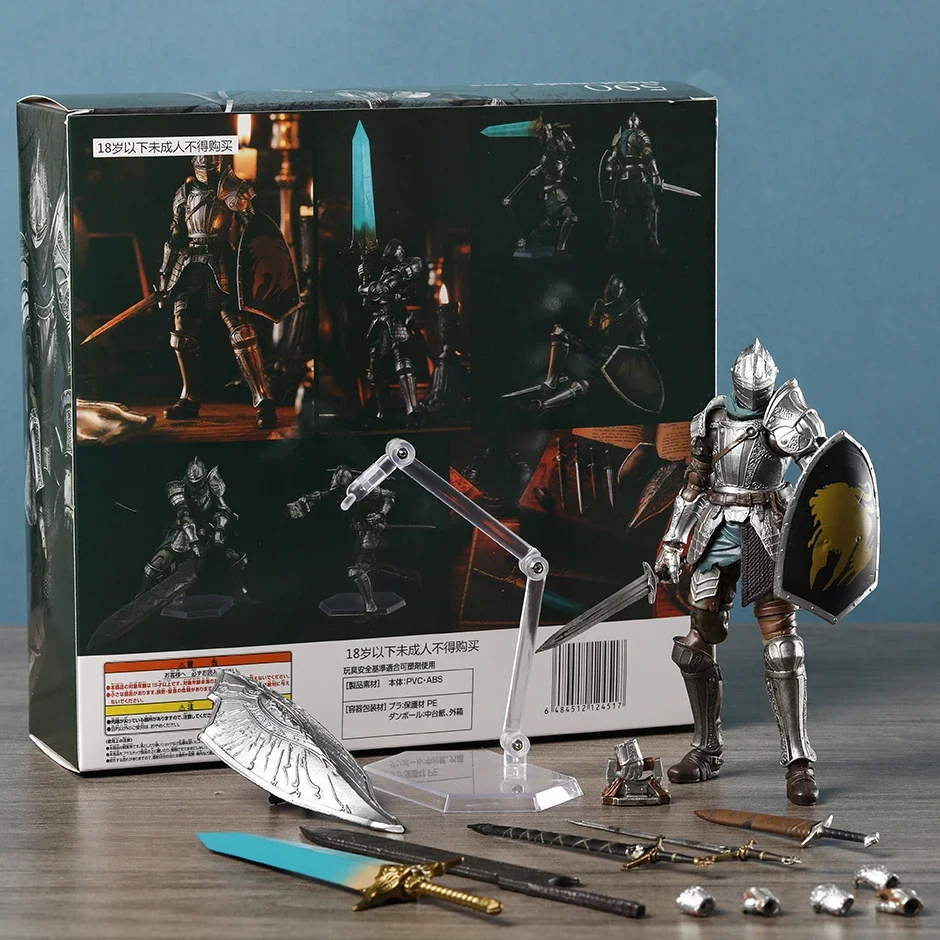 Figma-590-Fluted-Armor-Demon-s-Souls-Action-Figure-with-Accessories ...