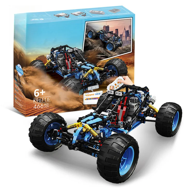 Programa-o-Educacional-Toy-Car-com-App-Control-Blocks-Kit-DIY-STEM-Ci ...