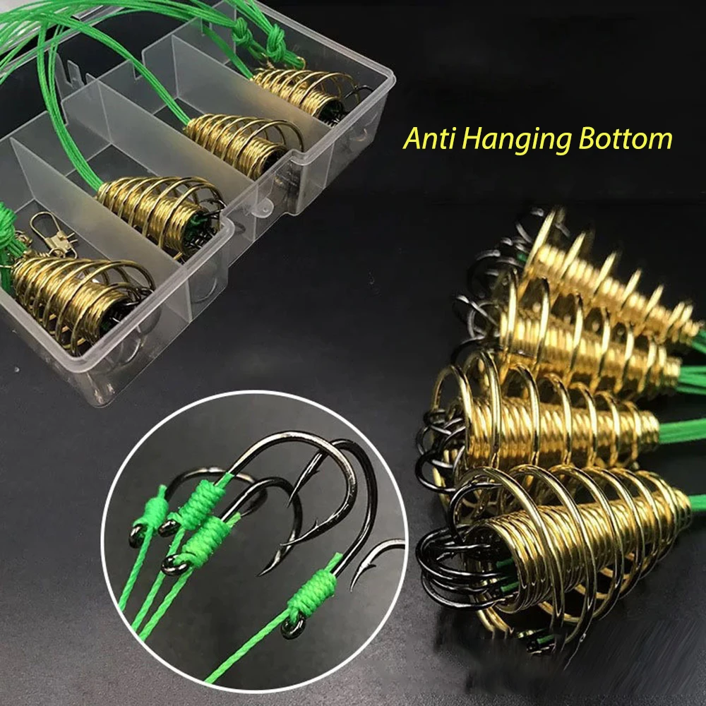 4pc/box Anti Hanging Bottom Explosion Hook for Carp Fishing Goods ...