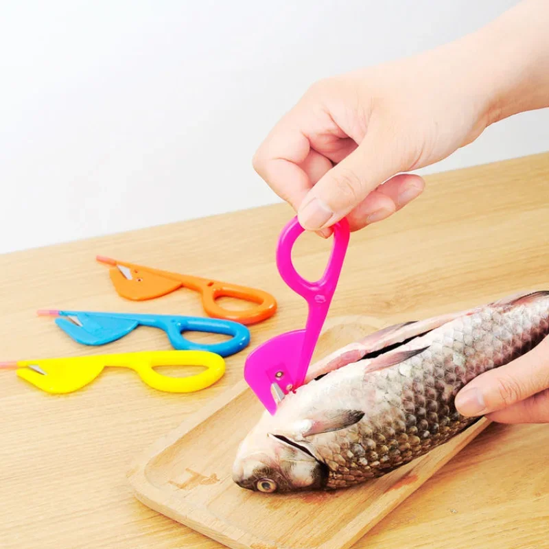 5PC-Poultry-Intestine-Scissors-Shrimp-intestine-stripper-cleaning-fish ...