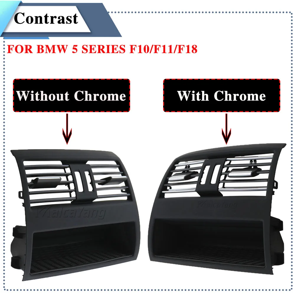 Malcayang New Black Rear AC Conditioning Air Vent Grill Center For BMW ...