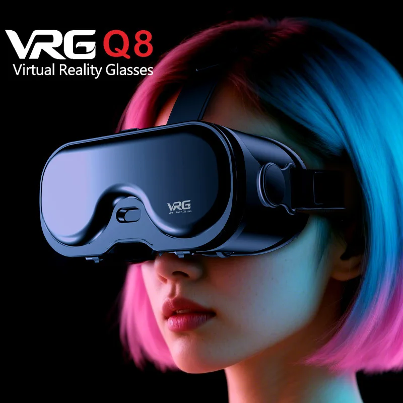 Virtual Reality 3D VR Glasses Devices Headset Helmet Lenses For iPhone ...