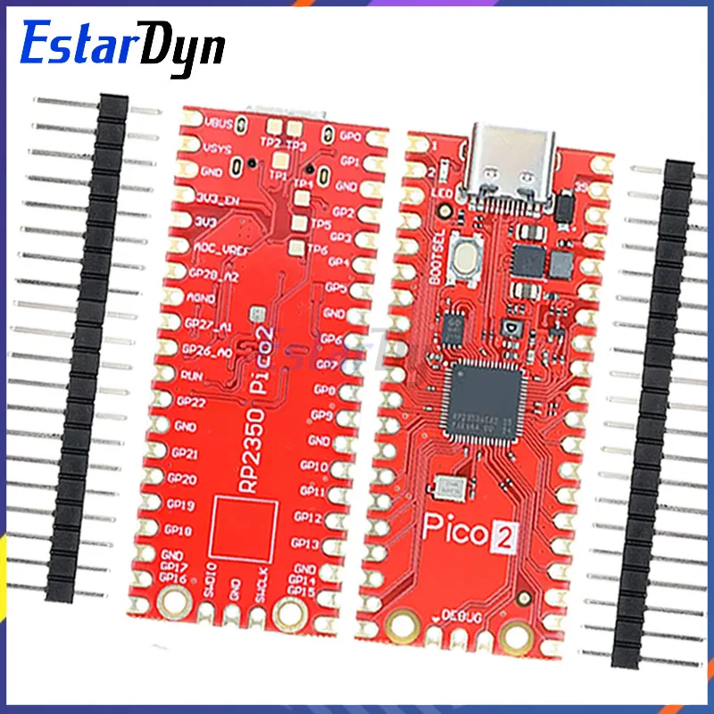 Pico2 RP2350 Development Board TYPE-C USB RP2350A Microcontroller ...