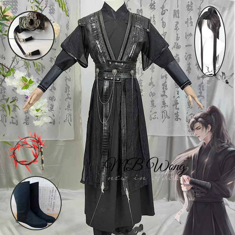 Mo-Ran-Cosplay-Costume-He-Xuan-Cosplay-Ancient-Costume-Universal-Black ...