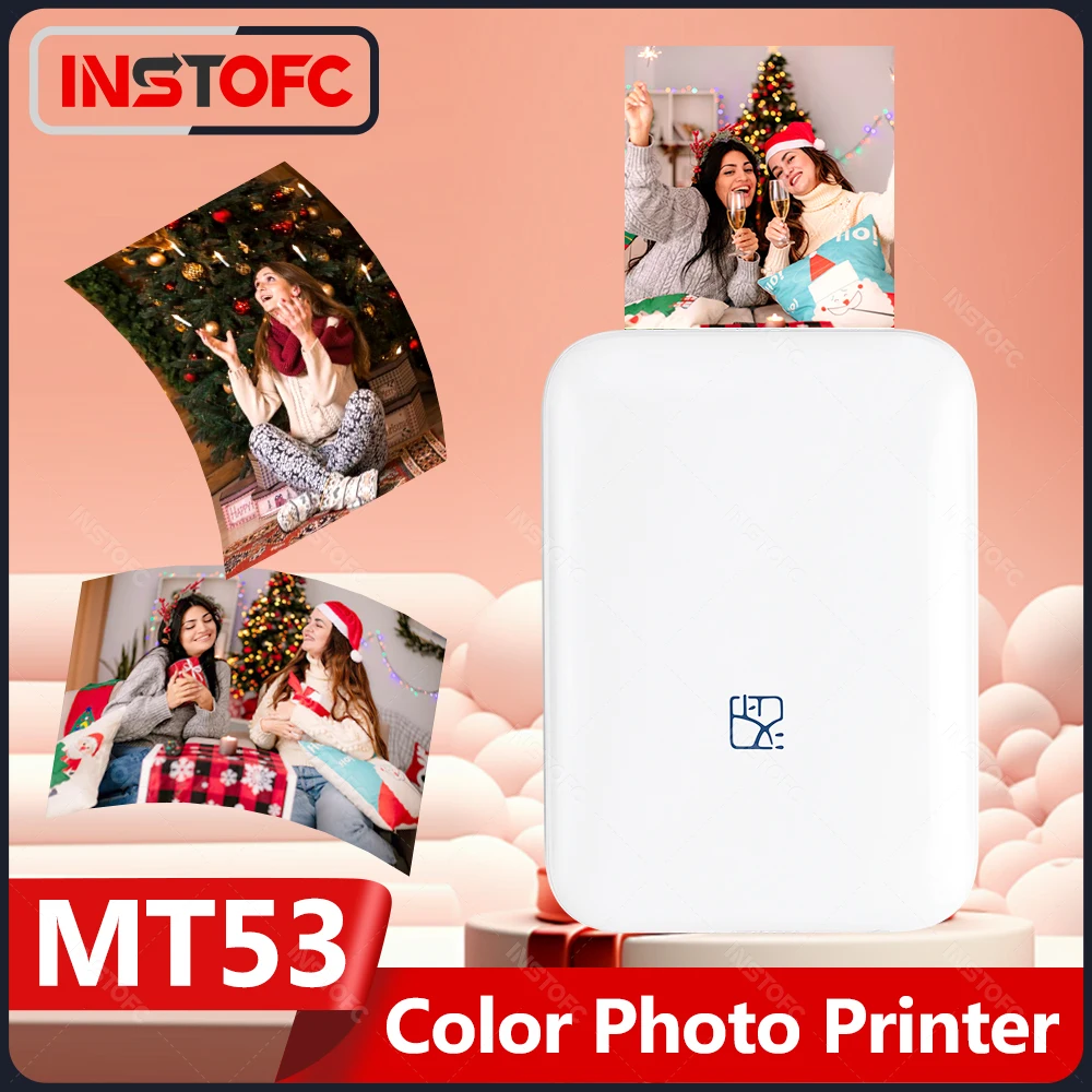 HPRT Portable Photo Printer Pocket Wireless Zink Technology Bluetooth ...
