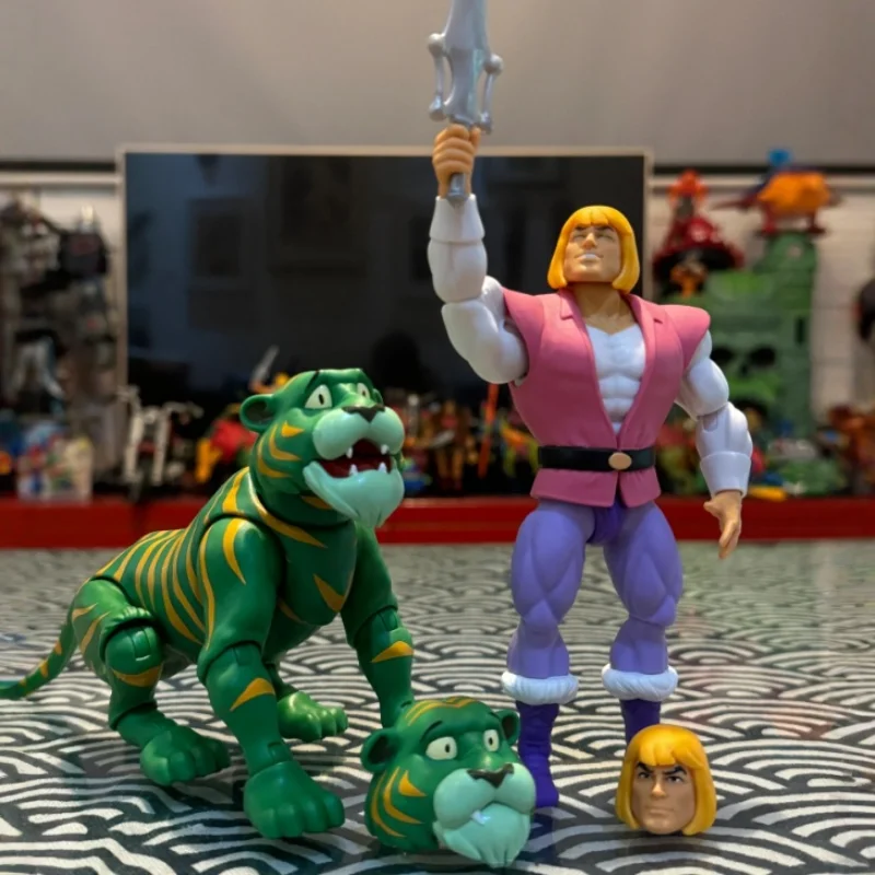 Mattel Prince Adam Cringer Set figura de acción Original He Man y los ...