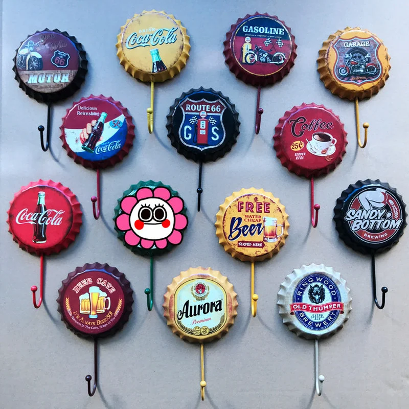 Beer Bottle Coat Rack