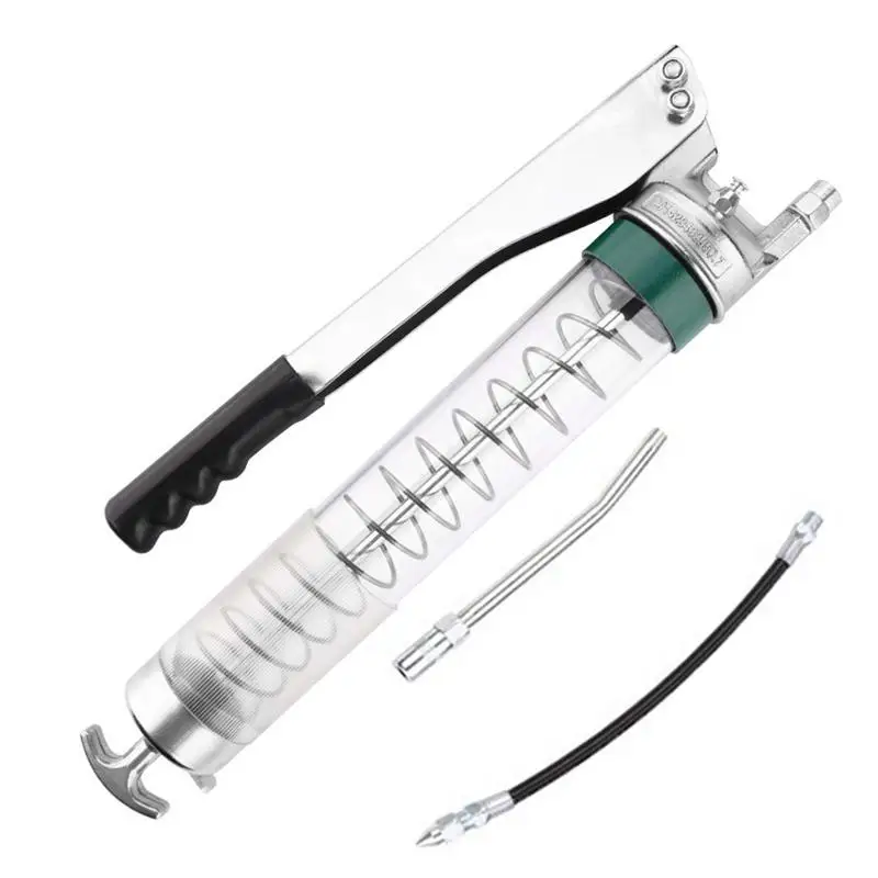 Sturdy-Durable-Butter-Syringe-Pneumatic-Oiling-Double-Rod-Transparent ...