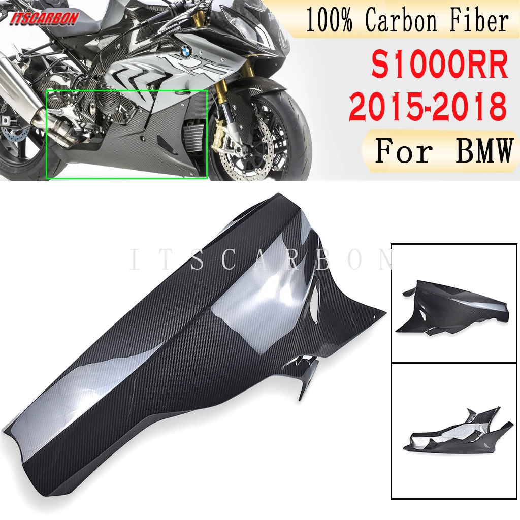 Lower-Fairing-Kits-For-BMW-S1000RR-2015-2016-2017-2018-Real-3K-Carbon ...