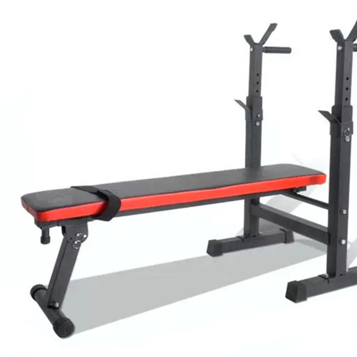Adjustable-Weight-Bench-with-Barbell-Rack-Gym-Bench-Press-Workout ...