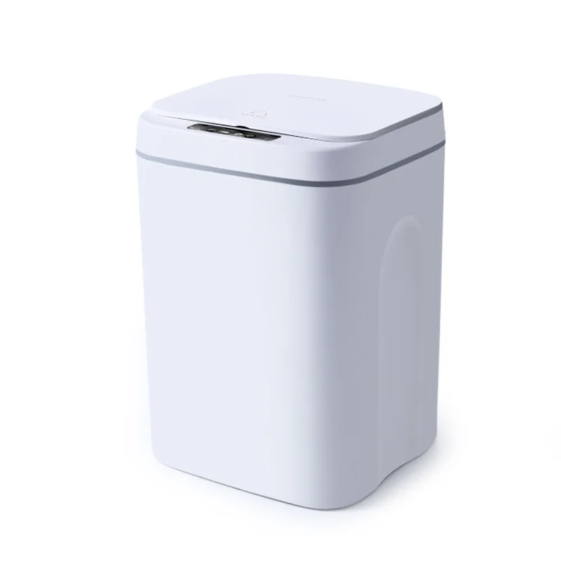 Smart-Bathroom-Trash-Can-Automatic-Bagging-Electronic-Trash-Can-White ...