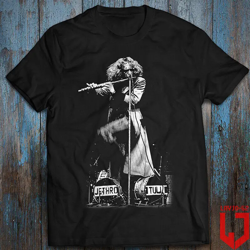 Jethro Tull Band Tee Ian Anderson Thick As A Brick Rock Music Cotton ...