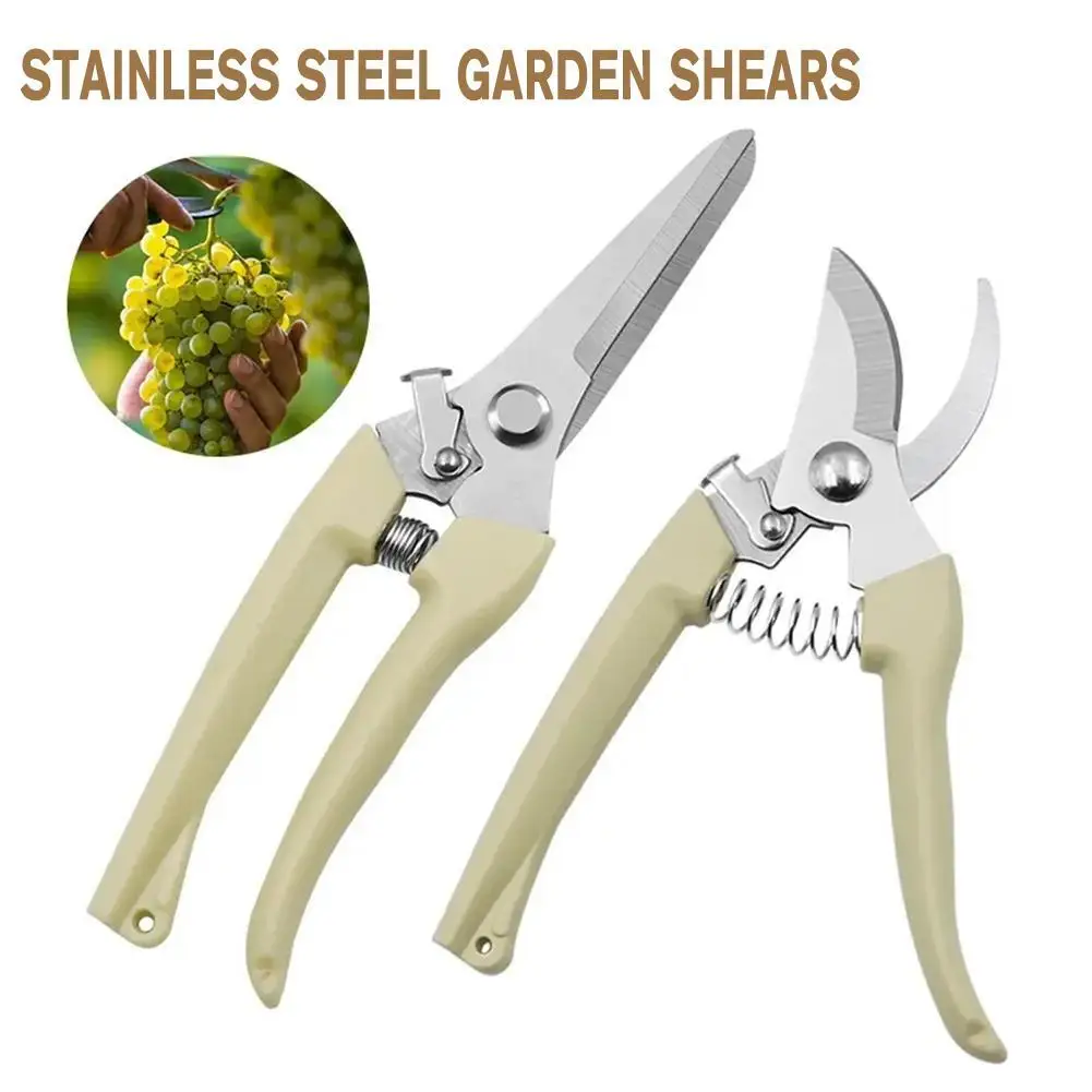 Stainless-Steel-Grafting-Tool-Gardening-Pruning-Shear-Scissor-Branch ...