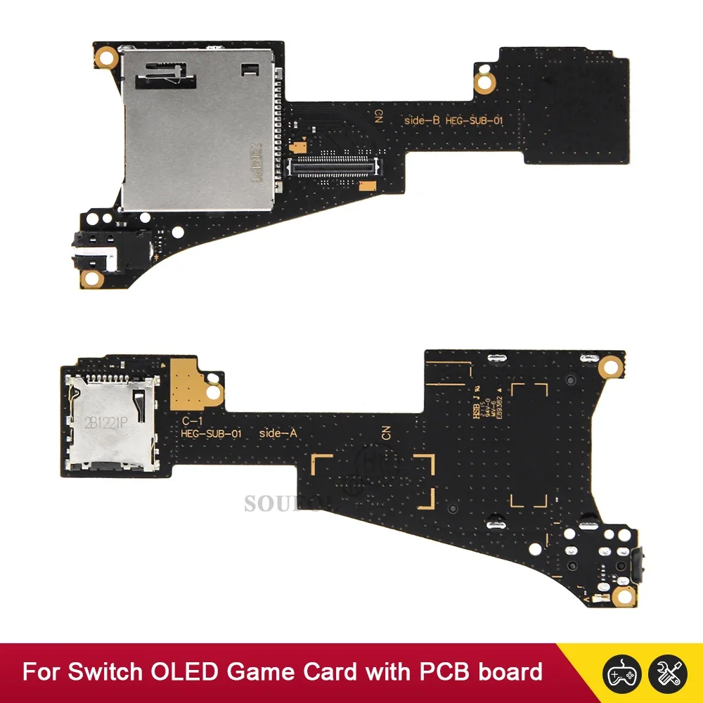 New-For-Nintend-Switch-OLED-Game-Card-Slot-Reader-with-Board-Jack ...