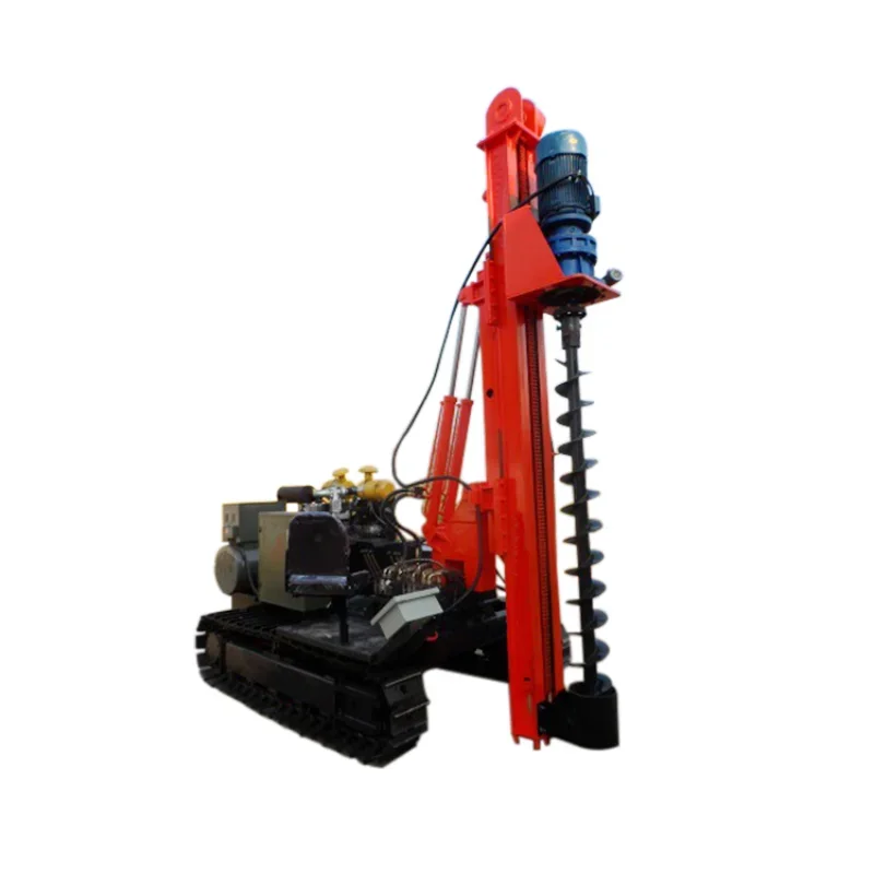 Micropile-Drilling-Rig-Solar-Ground-Helical-Screw-Pile-Driver-Screw ...