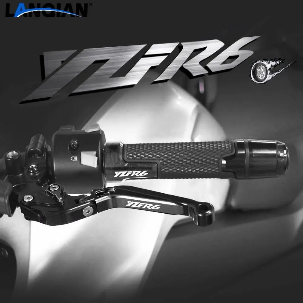 For-Yamaha-YZF-R6-Motorcycle-Accessories-Brake-Clutch-Levers-Handlebar ...