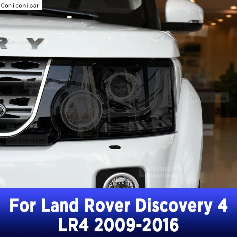 For-Land-Rover-Discovery-4-LR4-2009-2016-TPU-Car-Exterior-Headlights ...