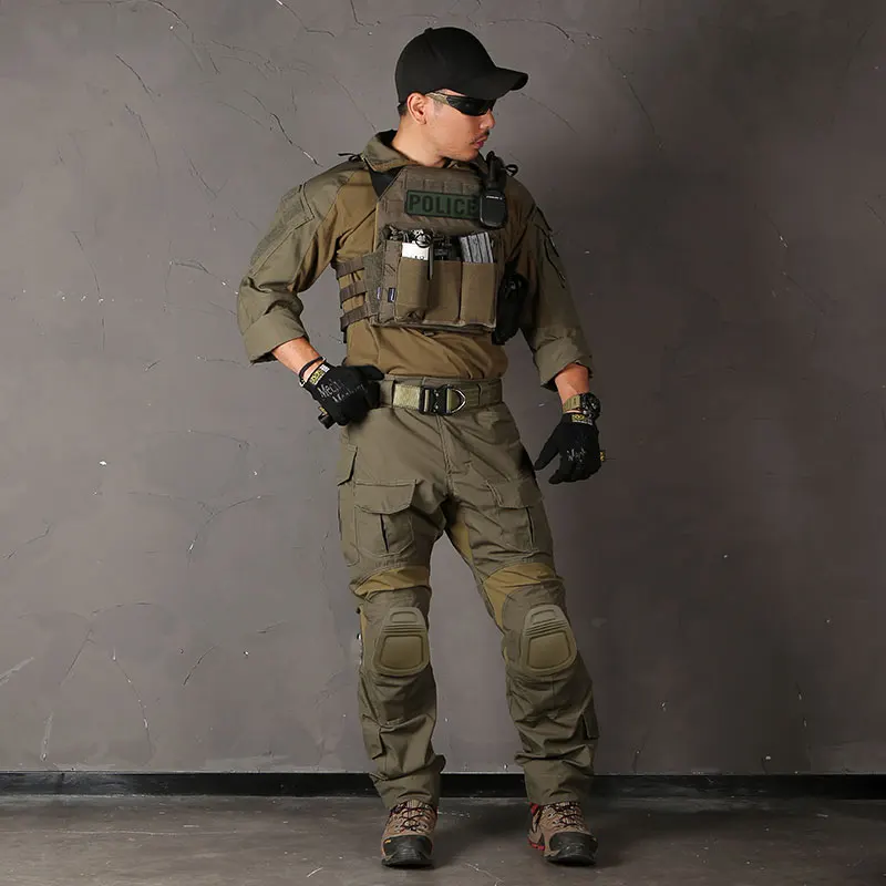 Emersongear Conjunto de uniforme de combate táctico G3 para hombre ...