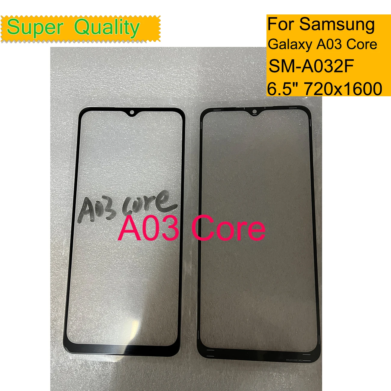 10pcs/lot For Samsung Galaxy A03 Core Touch Screen Front Glass Panel ...