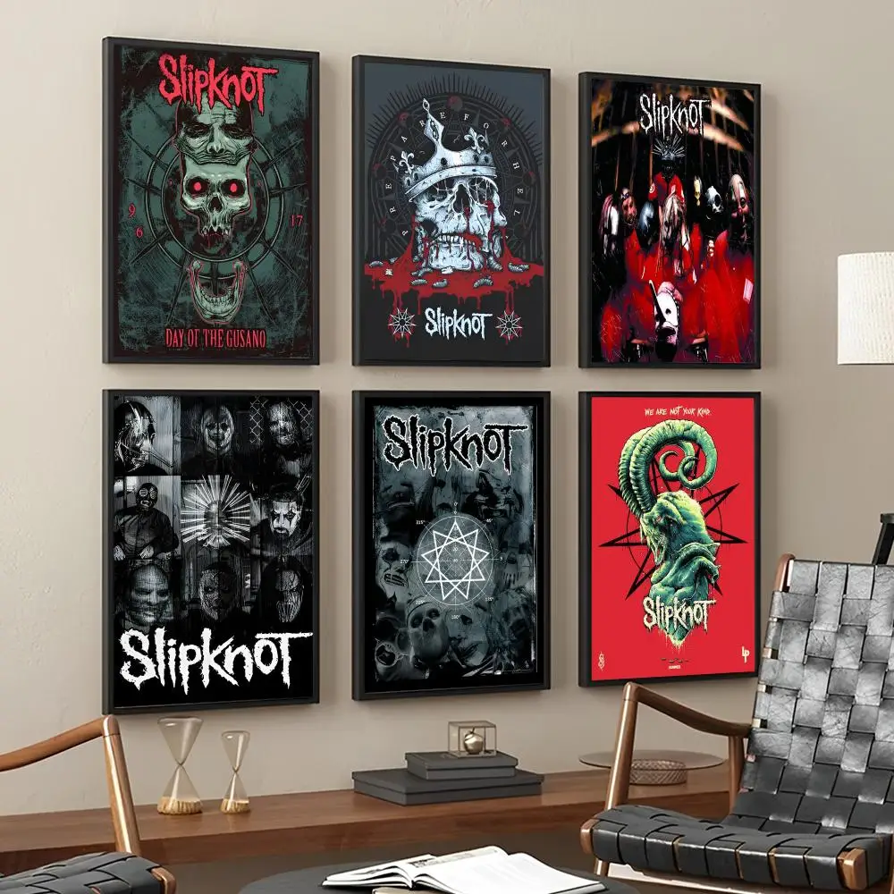 Classic-Heavy-Metal-Rock-S-Slipknot-Poster-Anime-Posters-Sticky-HD ...