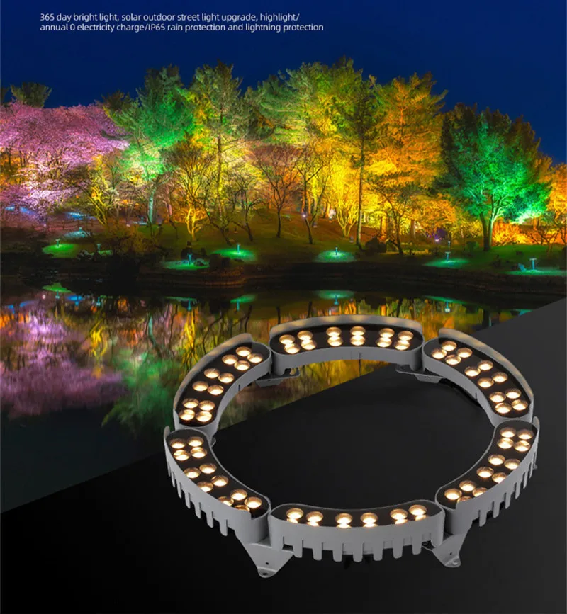 Colorful-Outdoor-Tree-Hugging-Light-Garden-Lamp-Corrugated-Lights-Ring ...