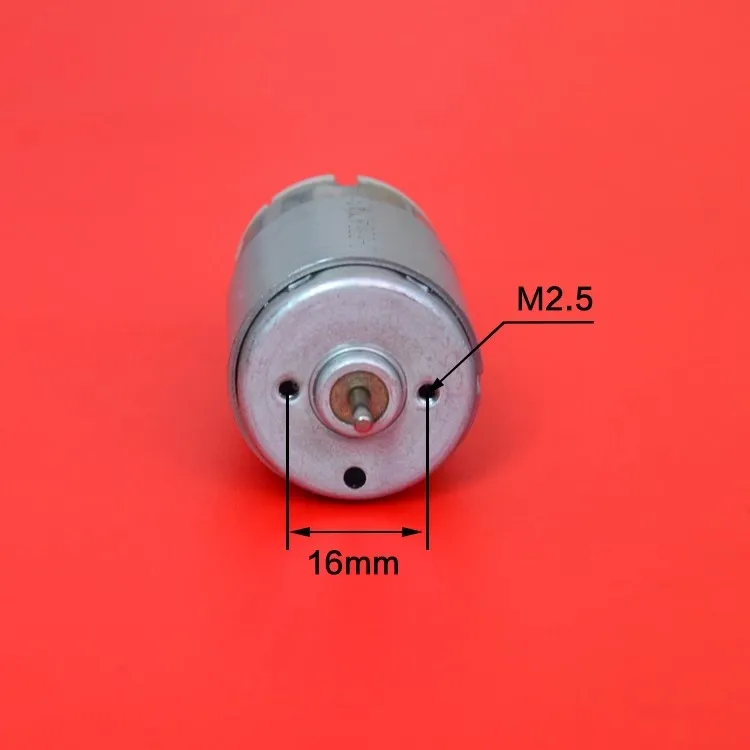RS 395 High-speed Motor With Dual Output Shaft Motor, Self-made Small ...