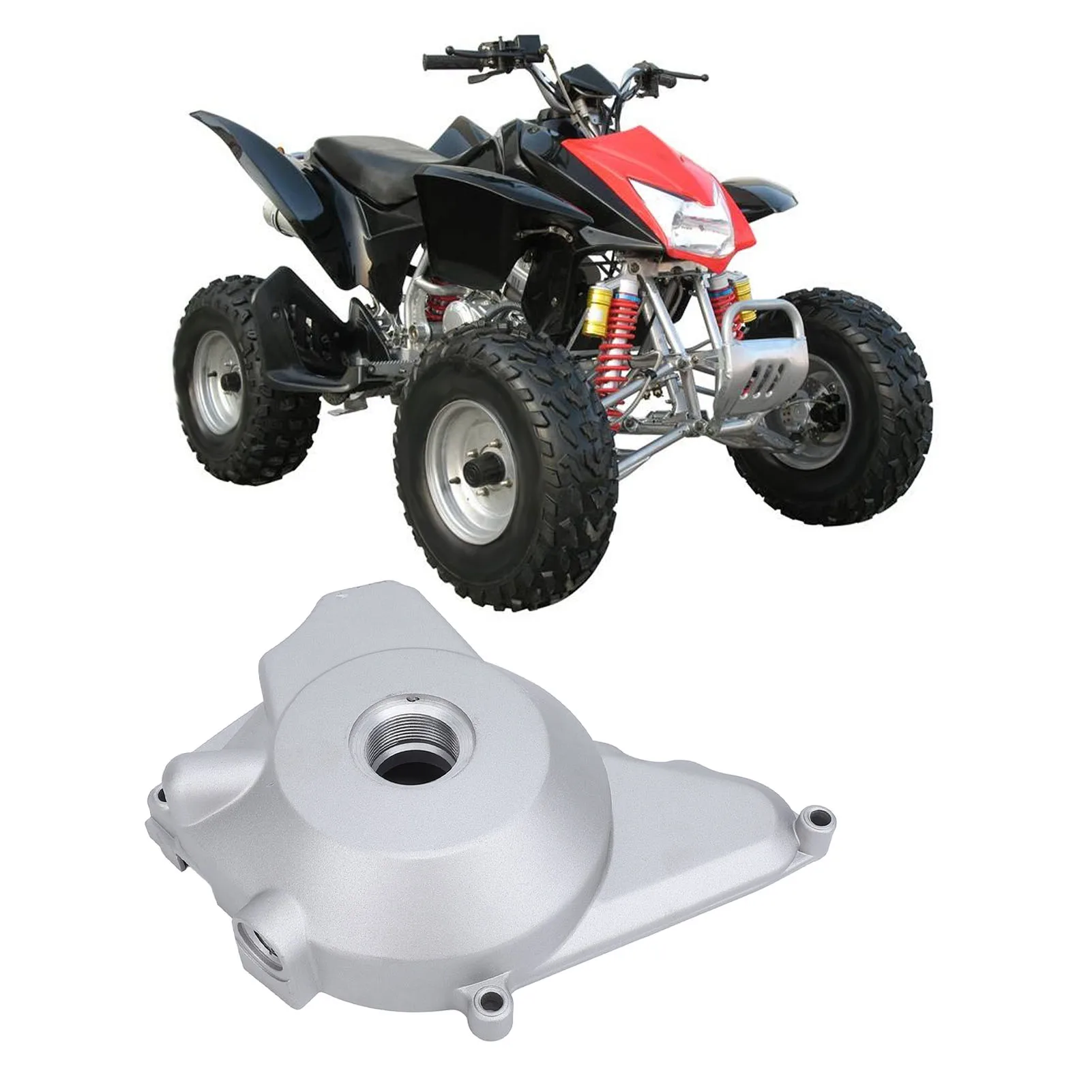 Magneto Engine Side Cover for 50cc 70cc 90cc 110cc 125cc ATV Quad Bike ...