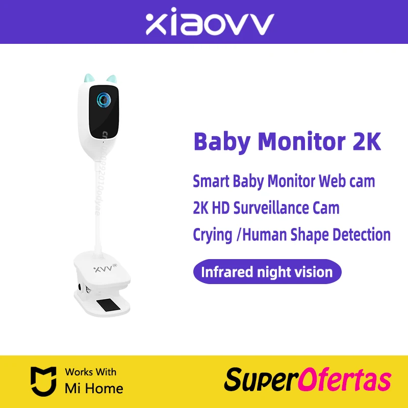 Xiaovv-Smart-Baby-Monitor-Crying-Humanoid-Detection-Security-Prot ...