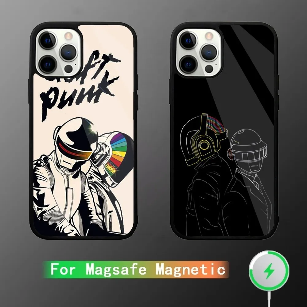 Daft Punk Band Phone Case For iPhone 15,14,13,12,11,Plus,Pro,Max Mini ...