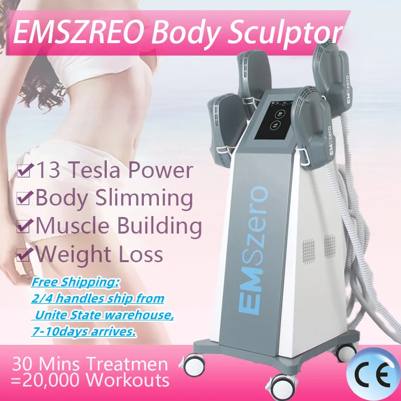 Emszero Slimming Machine 2/4/5 Handles With Rf Emszero Hiemt 2022 ...