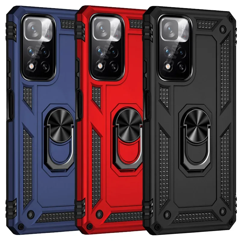 Shockproof Armor Bumper Case For Xiaomi Redmi Note 12 11 11S 10 9 Pro ...