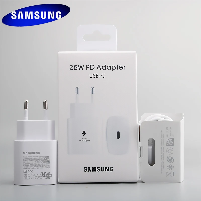 Carregador de Viagem Adaptativo para Samsung Galaxy, Carregador Rápido para S10 Plus, S10 ...