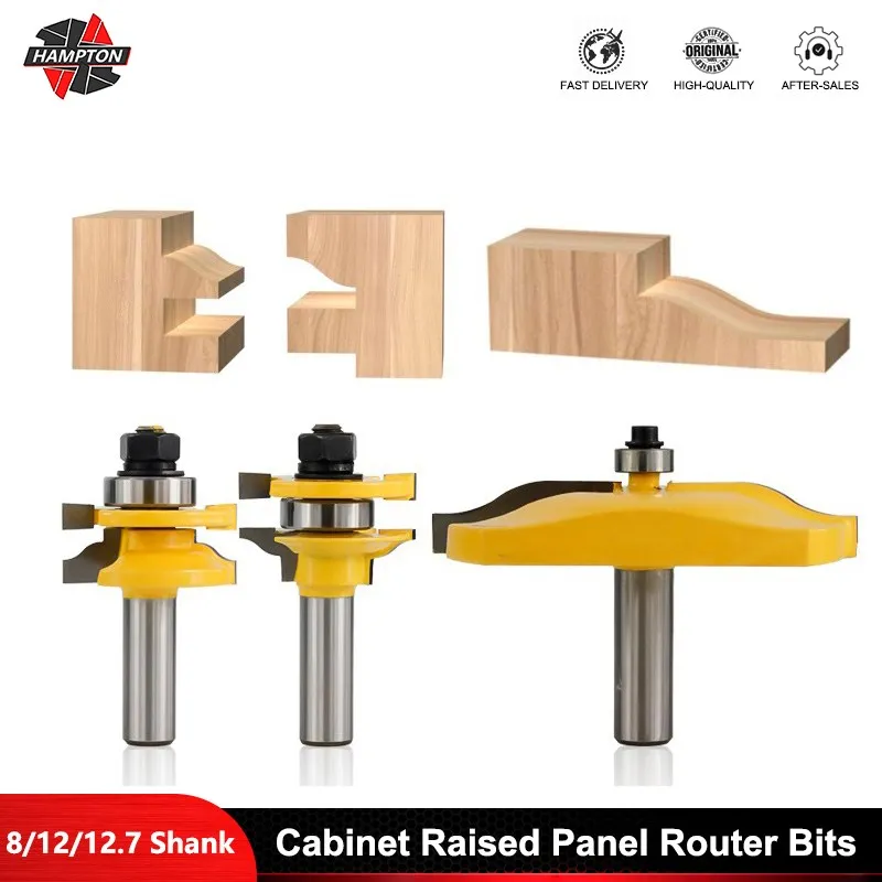 8-12-12-7mm-Shank-Cabinet-Raised-Panel-Router-Bits-Door-Tenon-Knife ...
