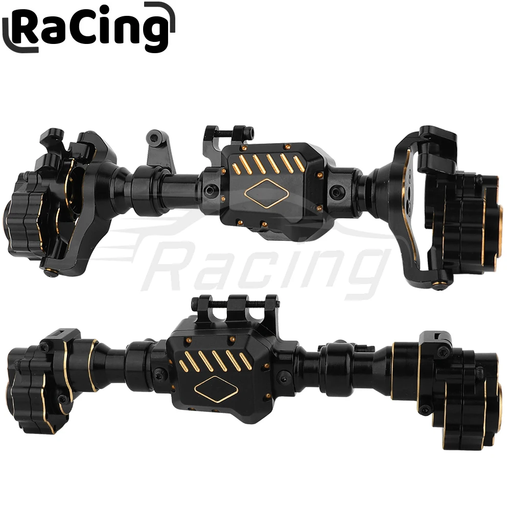 TRX4-Brass-Aluminum-Portal-Front-Rear-Axle-Housing-for-1-10-RC-Crawler ...