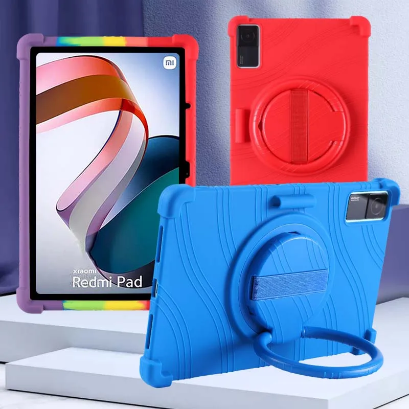Rotary-Stand-Case-for-Xiaomi-Redmi-Pad-Soft-Silicone-Shockproof-Cover ...