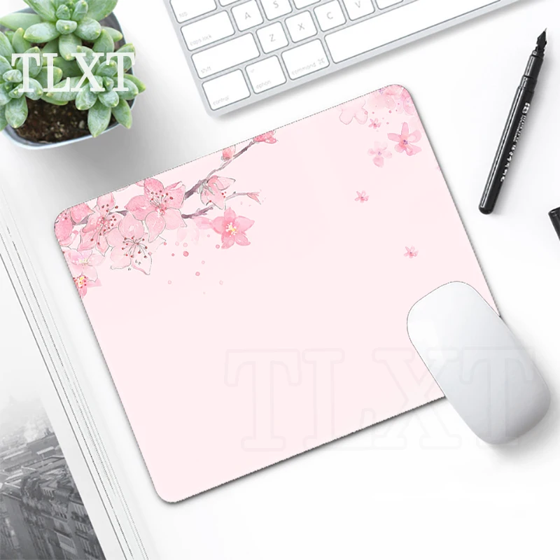 Sakura Mouse Pads Small Table Mats Computer Mousepad Company Cute Desk ...