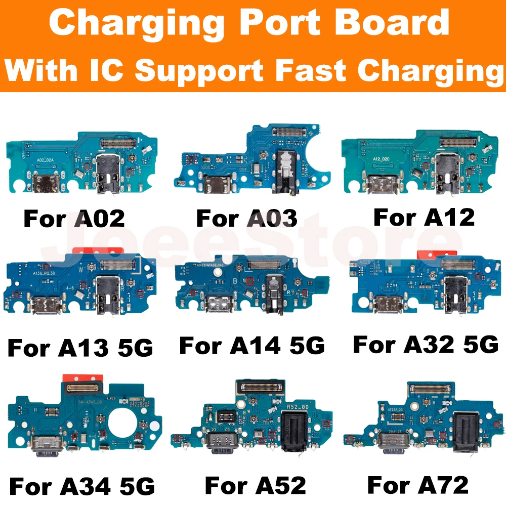 Charging-Port-Board-For-Samsung-A72-A73-A52-A53-A33-A23-A24-A14-A13-A12 ...