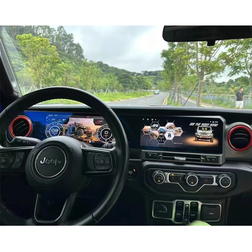 24-6-inch-Autoradio-for-JEEP-Wrangler-JL-2018-2019-2020-2021-Gladiator ...